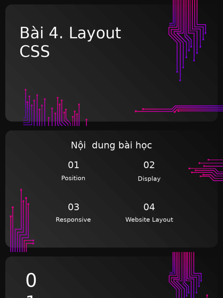 Bai 4 - Thiet ke layout CSS | PDF