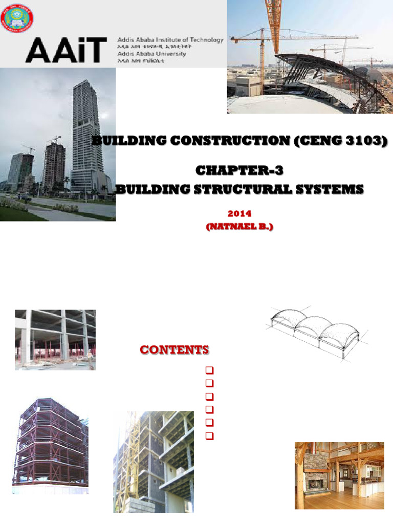 Chapter-3 Building Structural Systems | PDF | Concrete | Reinforced ...