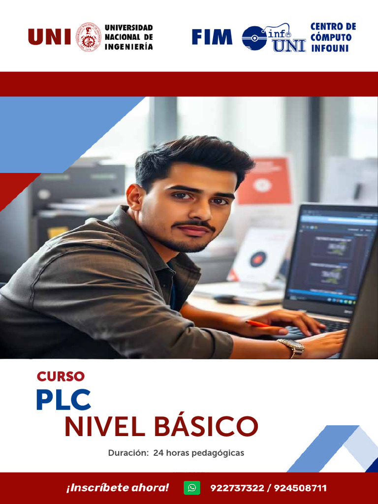 Curso Básico de Programación PLC Siemens | PDF | Controlador lógico ...