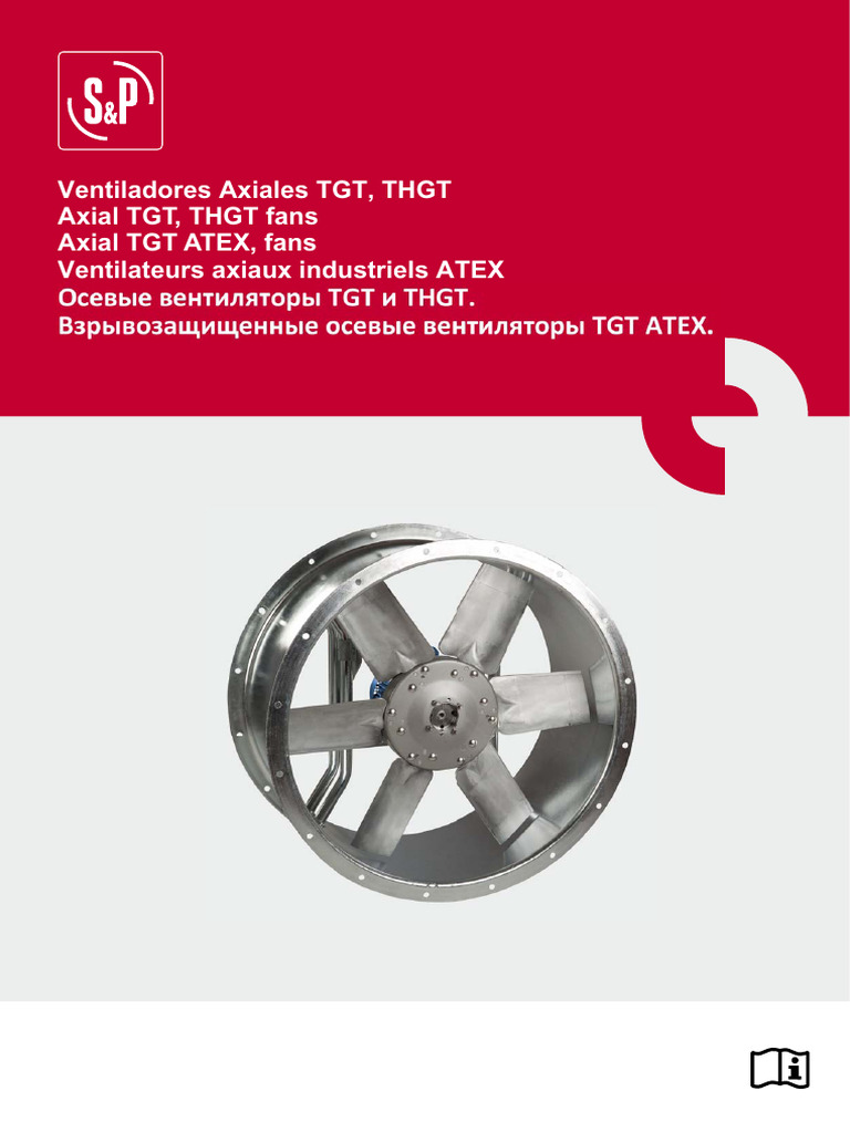 S & P Axial Fans TGT & THGT | PDF | Screw | Power Supply