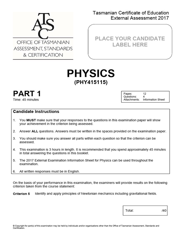 PHY415115 Exam Paper 2017 | PDF | Force | Magnetic Field