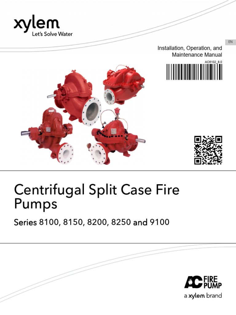 Xylem AC Centrifugal-Split-Case-Fire-Pumps - Series-8100-8150-8200-9100 ...
