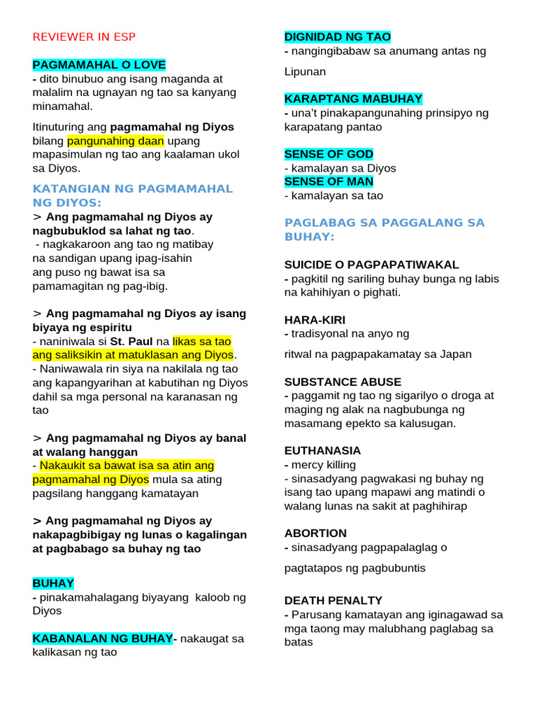 REVIEWER-IN-ESP | PDF