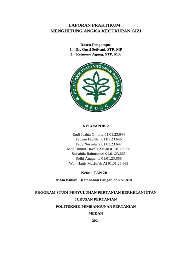 Kelompok 5_ Laporan AKG | PDF