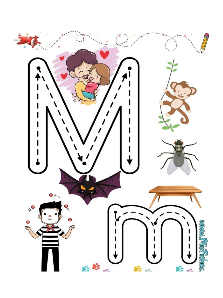 DICIEMBRE - LETRA M | PDF