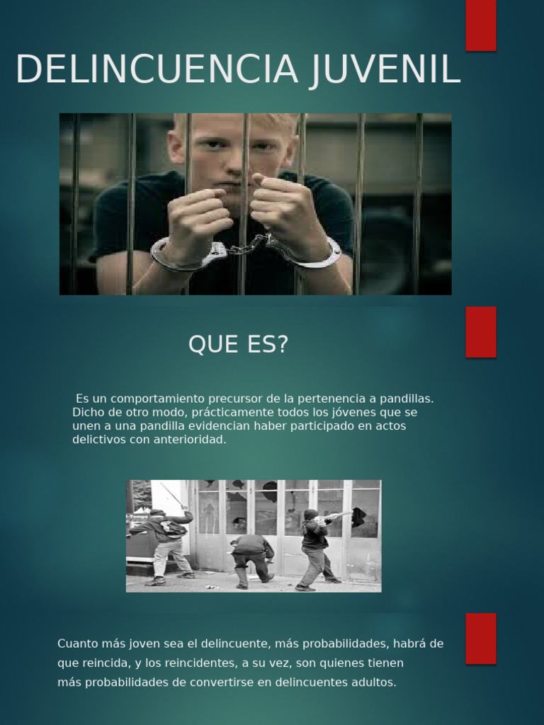 Delincuencia juvenil | PDF