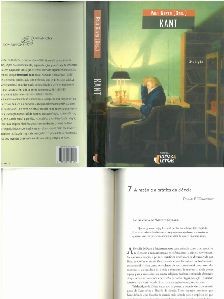 Kant, Paul Guyer (Org.) Ldeias e Letrapdf | PDF
