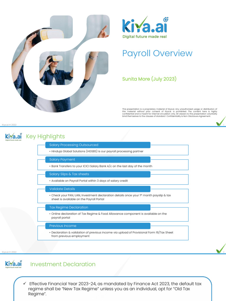 India Payroll Overview & FAQ | PDF | Payroll | Payments