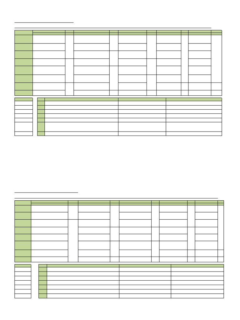 Horario Clases Médico Cirujano 2025-2 | PDF
