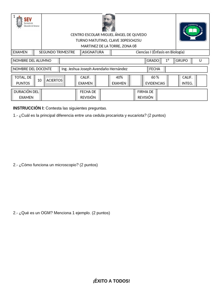 CIE1_EXAM_TRI2 | PDF