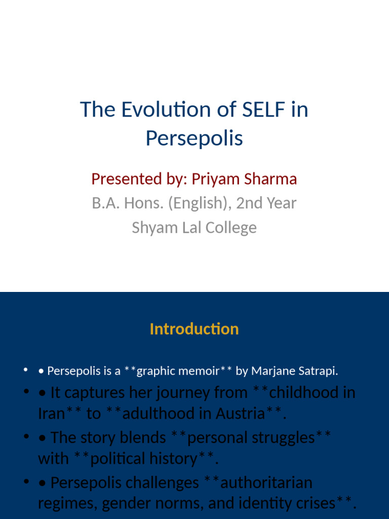 Persepolis_Presentation_Decorative (1) | PDF | Social Psychology ...