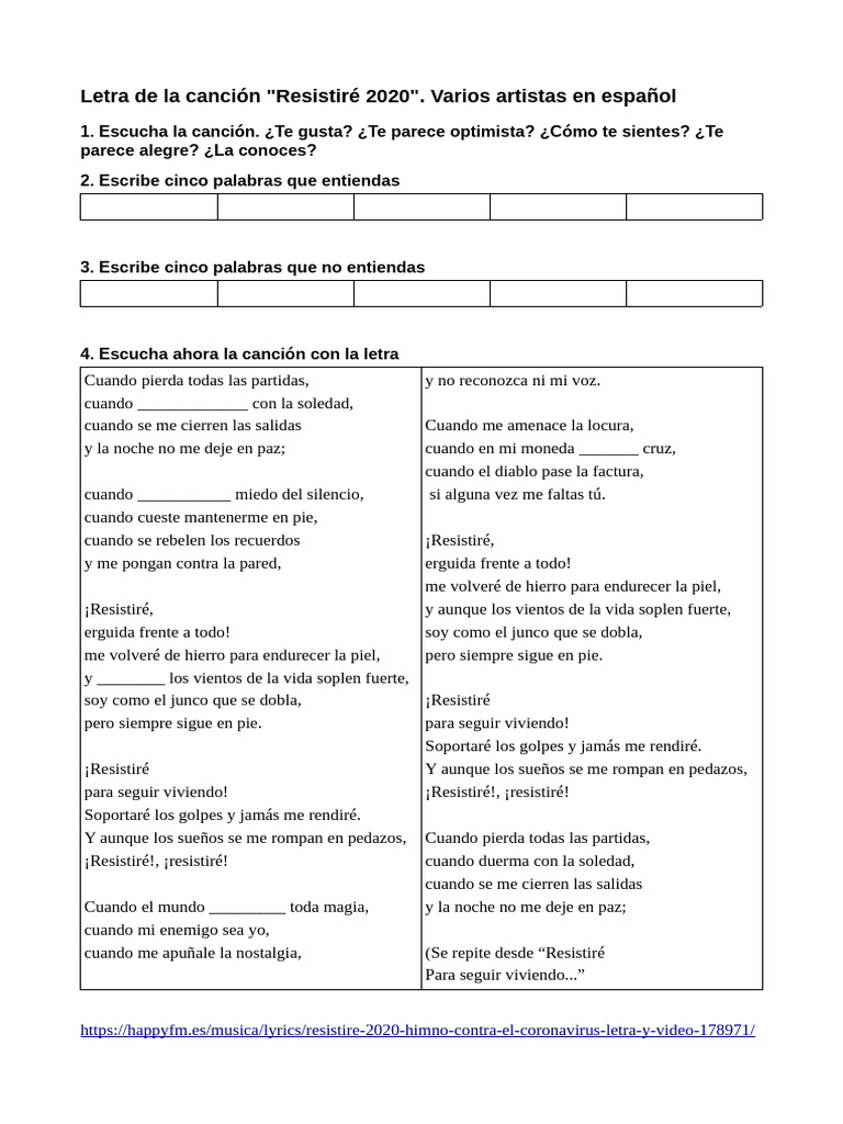 Resistire 2020 | PDF