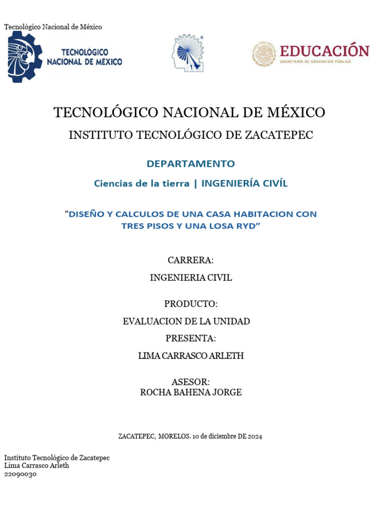 Guia de Pasos para La Elaboracion de Una Losa RYD | PDF | Ingeniería