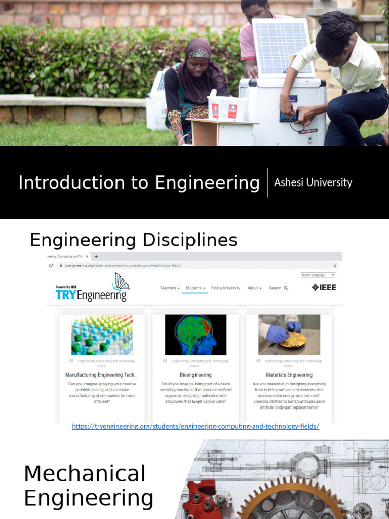 Lecture 2a Engr Majors | PDF