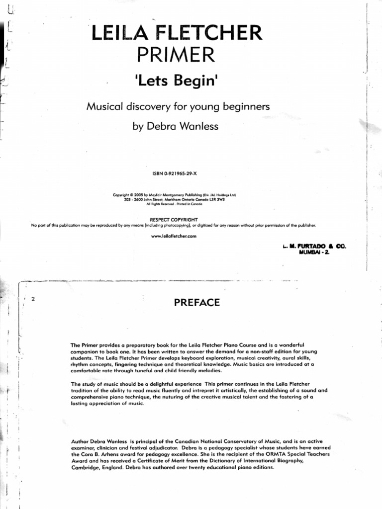 Leila Fletcher - Primer A | PDF