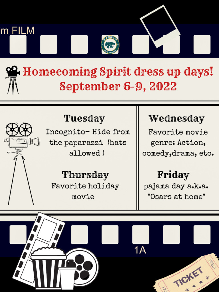 HoCo dress-up days | PDF