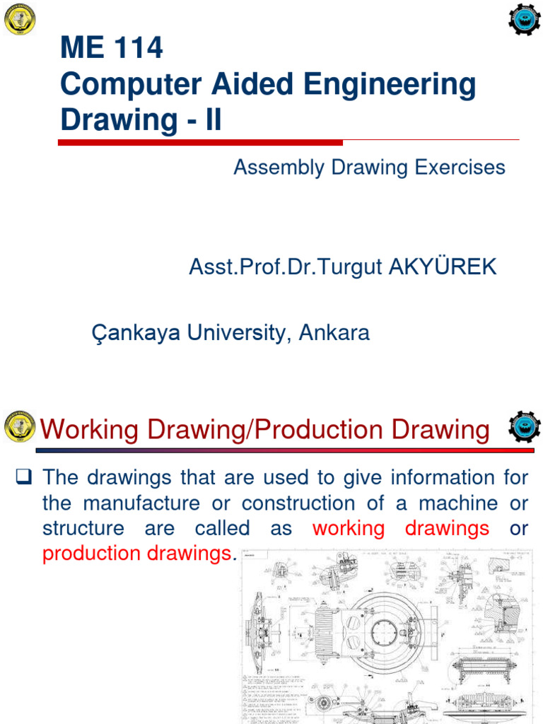 ME 114 Computer Aided Engineering Drawin | PDF