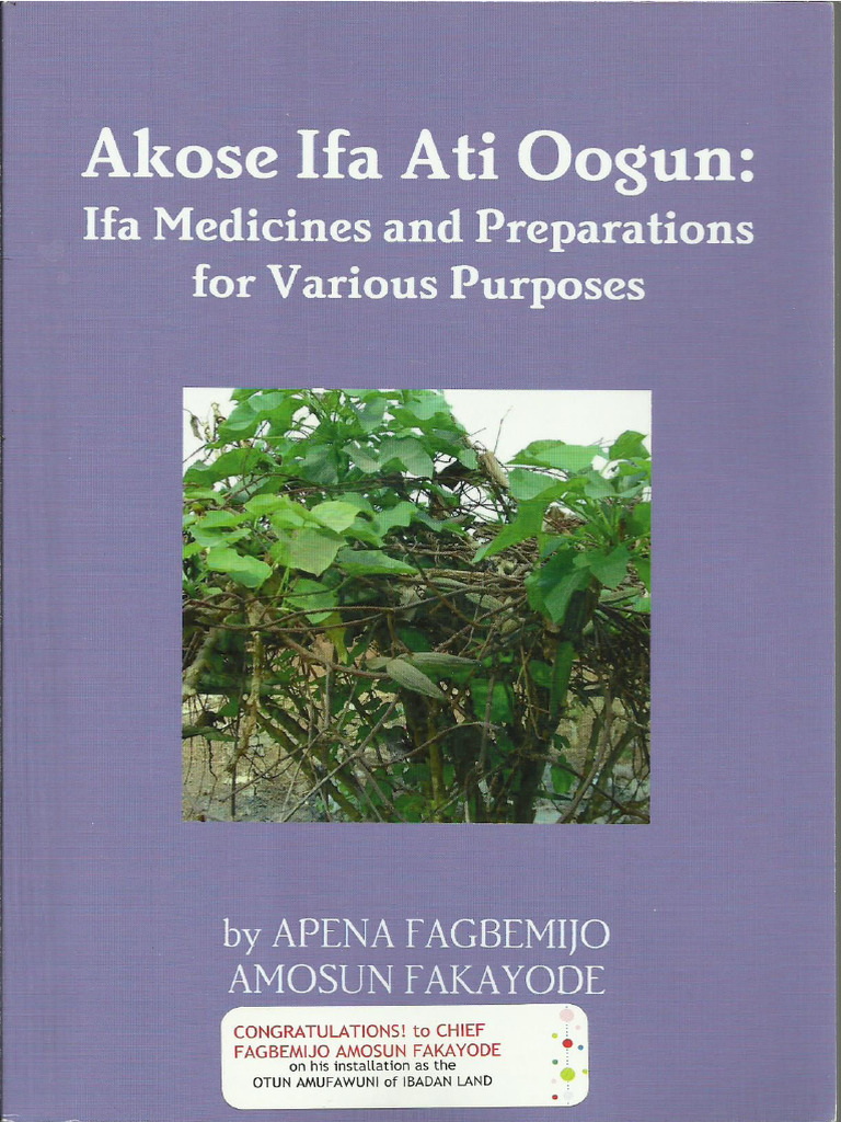 Akose Ifa Ati Oogun | PDF