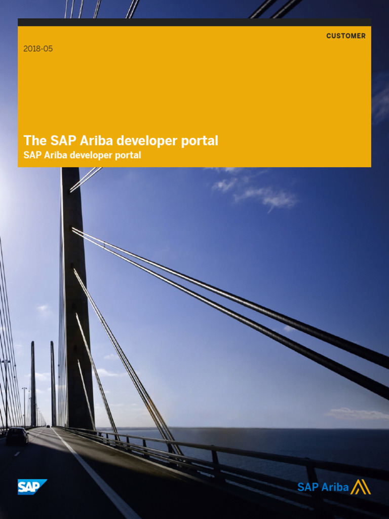 SAP Ariba Developer Portal Guide | PDF | World Wide Web | Internet & Web