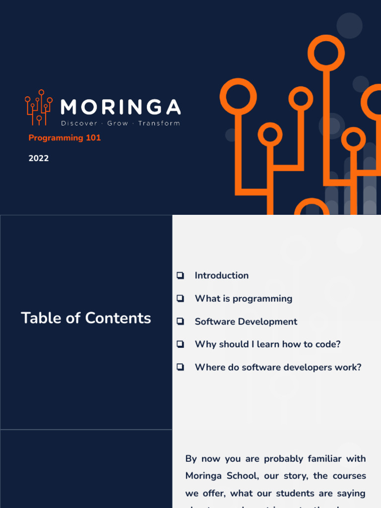 (REVISED) Moringa Learning Resource 2.1 | PDF | Computer Programming | Operating System