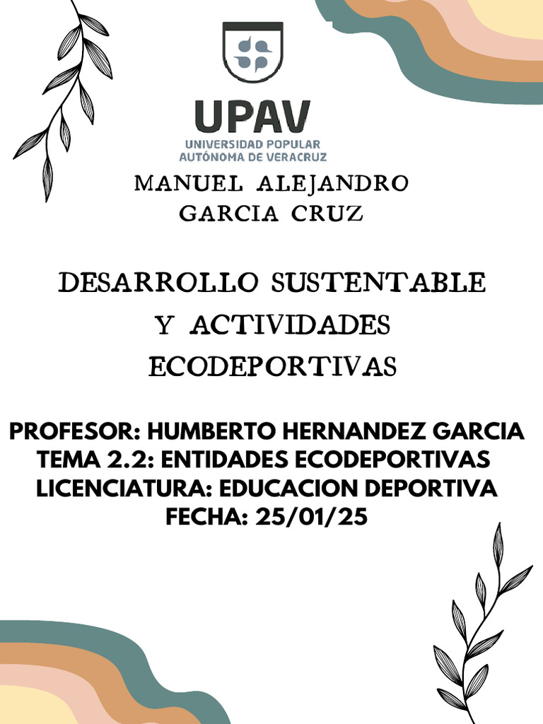 Documento A4 Presentación de Proyecto Moderno Naranja y Verde | PDF