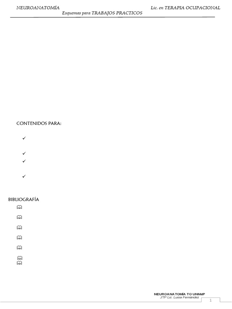Modulo Neuro - TP - 2017 | PDF | Neuroanatomía | Neurociencia