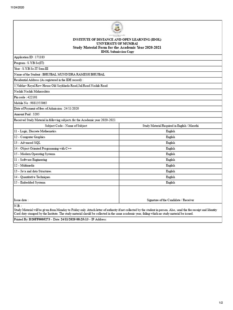 Study Material | PDF | Computing | Computer Science Study Material | PDF | Computing | Computer Science