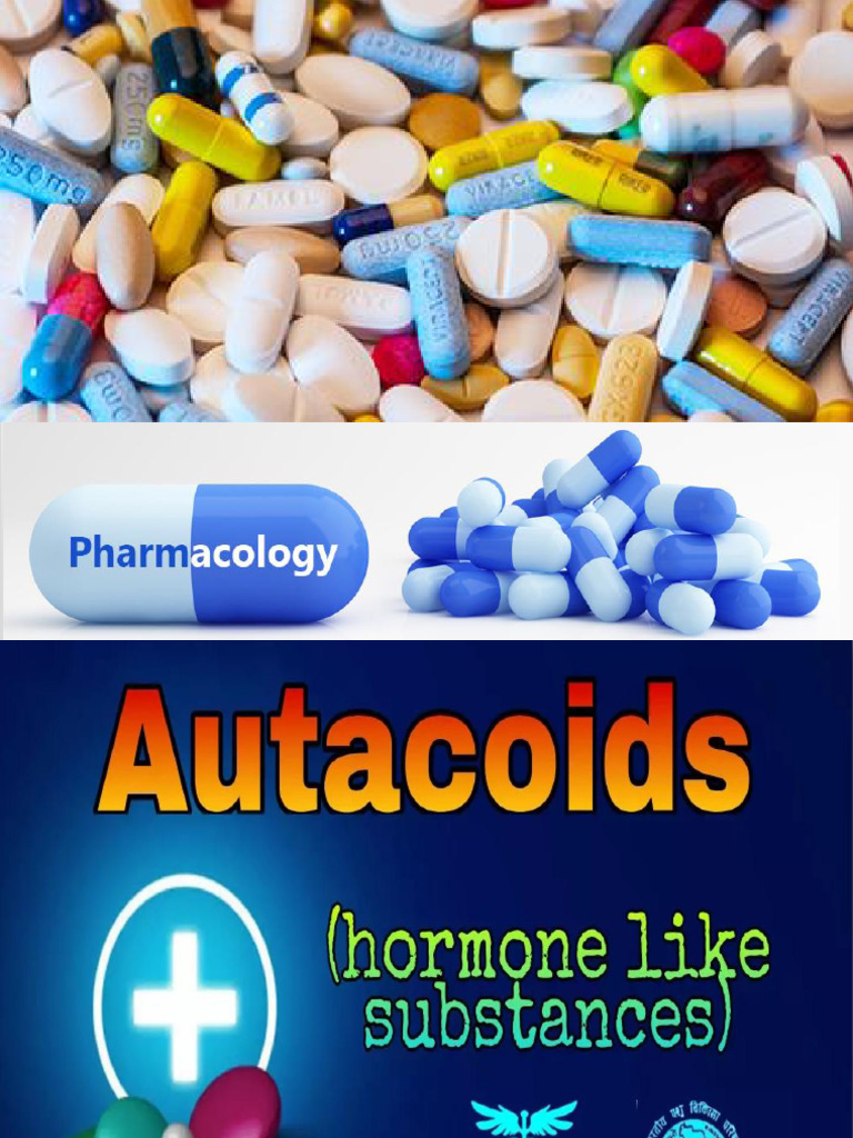 Lecture 12 Autacoids - Histamine | PDF | Hormone | Receptor Antagonist