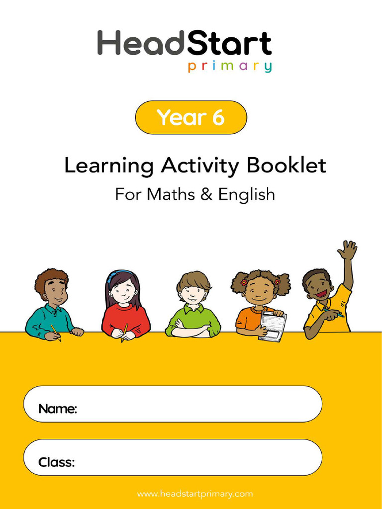 Y6 Activity Booklet | PDF