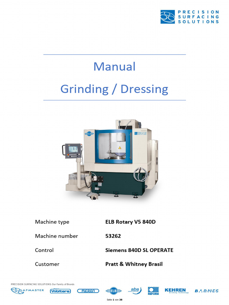 Eng - Rotary V5 - Manual | PDF | Grinding (Abrasive Cutting) | Metalworking