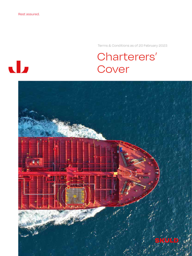 Skuld Charterers' Cover T&Cs 2023 | PDF | Bill Of Lading | Insurance