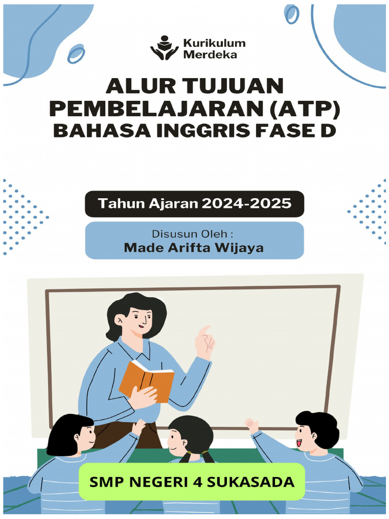 TP Dan ATP Bahasa Inggris Kelas 7 Tahun 2024 | PDF