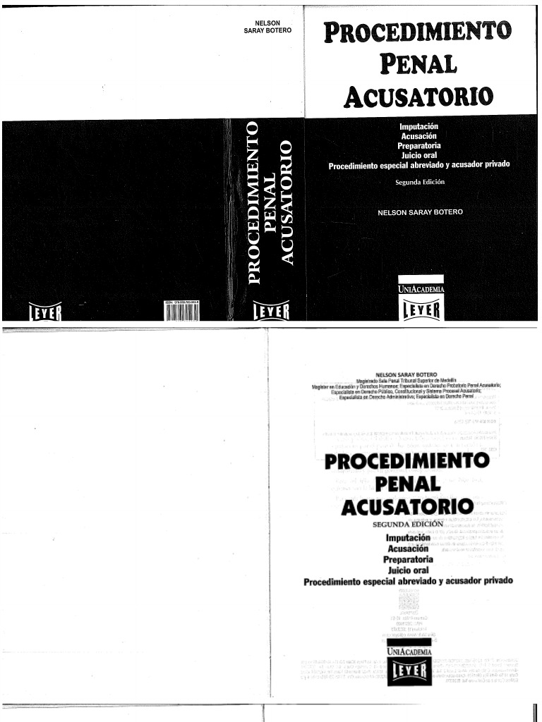 Procedimiento Penal Zaray Botero | PDF