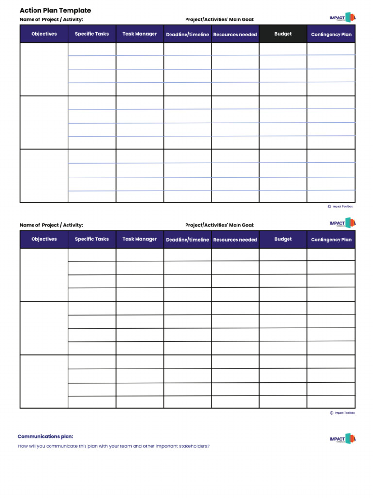 Action-Planning-Worksheet | PDF