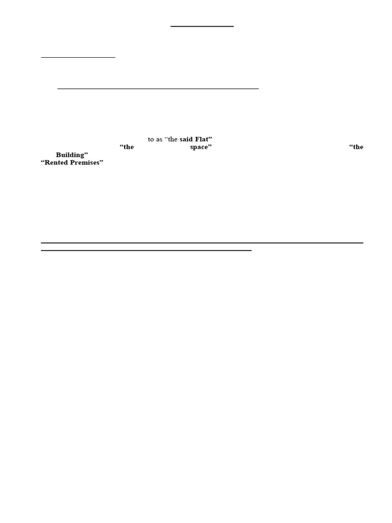 2024 Rental Agreement Pooja Hiremath | PDF | Leasehold Estate | Lease