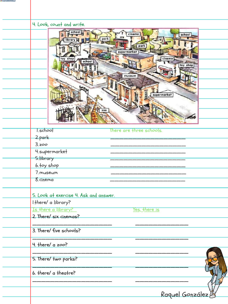 There Is/Are Worksheet for Students | PDF