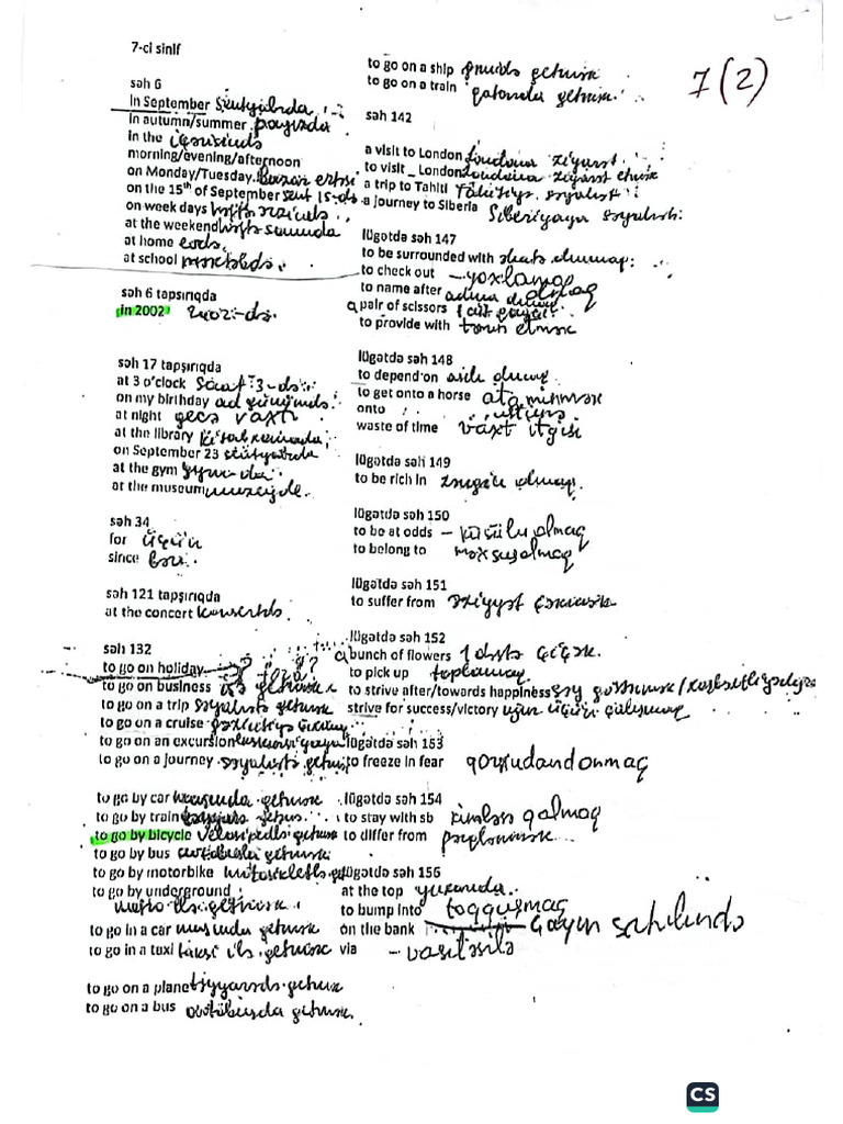 7-Ci Sinif Sozonu 2-Ci Uz | PDF