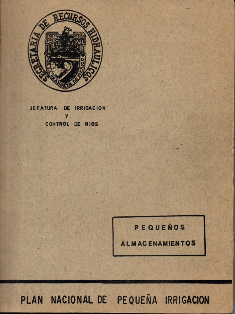 Pequeños Almacenamientos Mejico | PDF