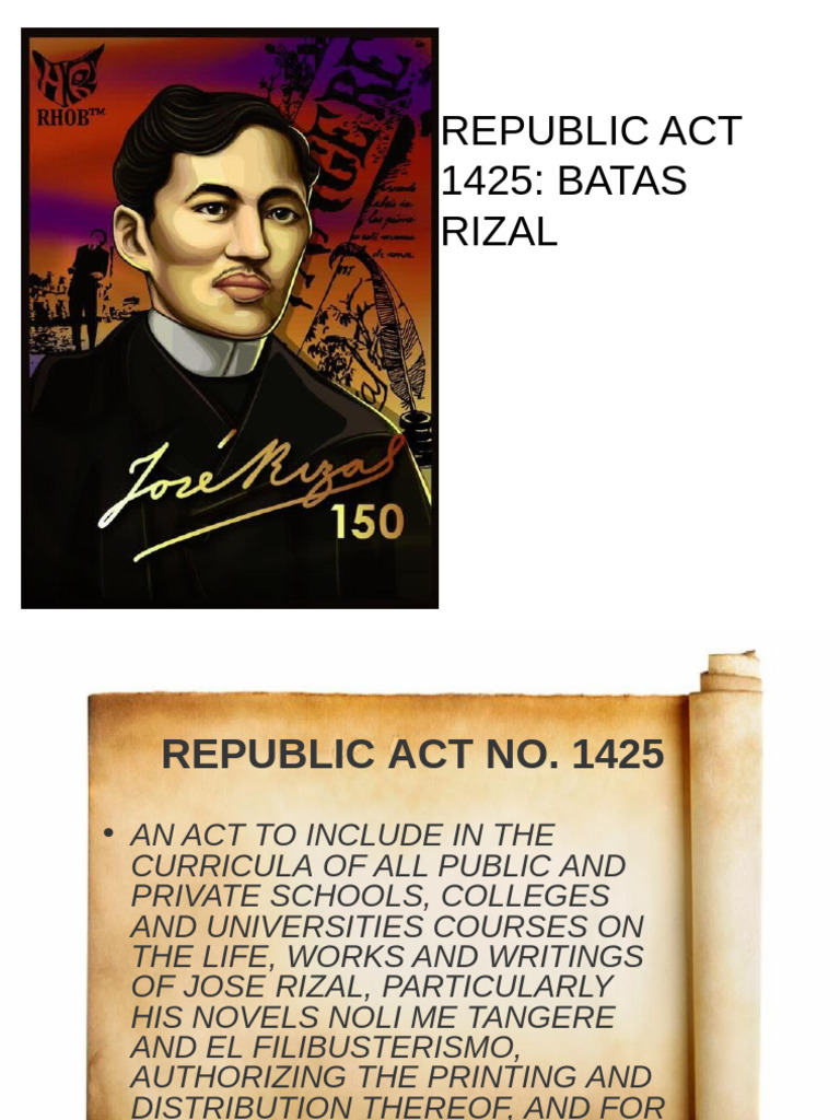 Batas Rizal | PDF