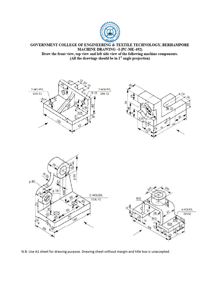 Ortho - Proj Assignment Sheet | PDF