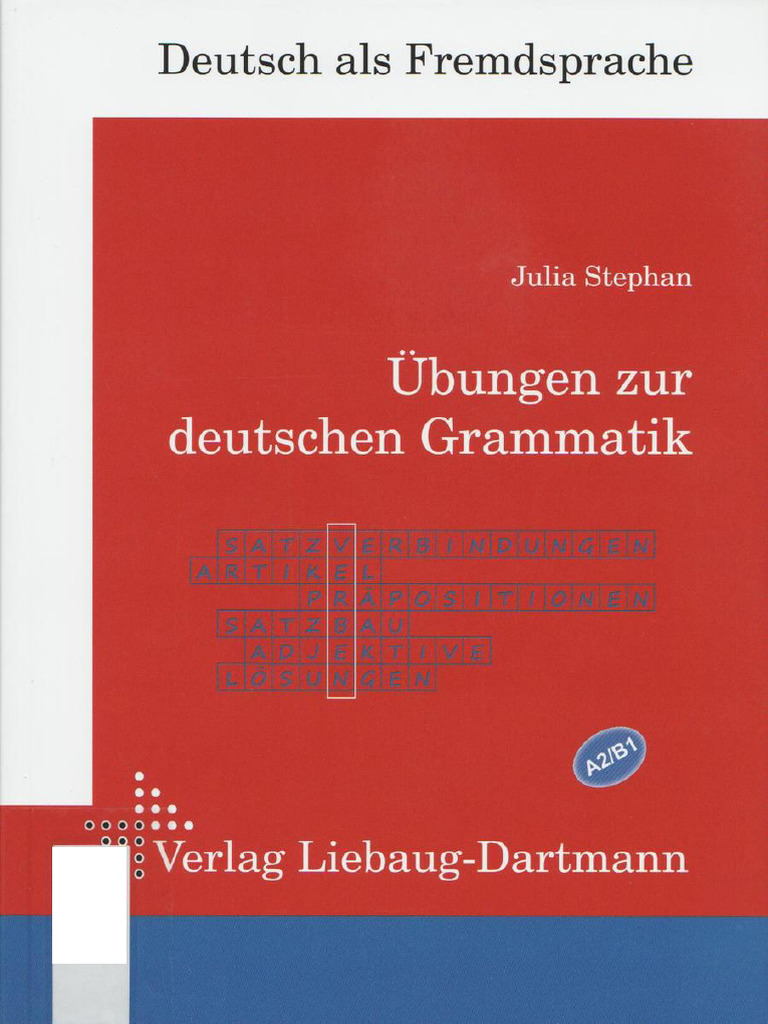 pdfcoffee.com_ubungen-zur-deutschen-grammatik-a2-b1-pdf-free | PDF
