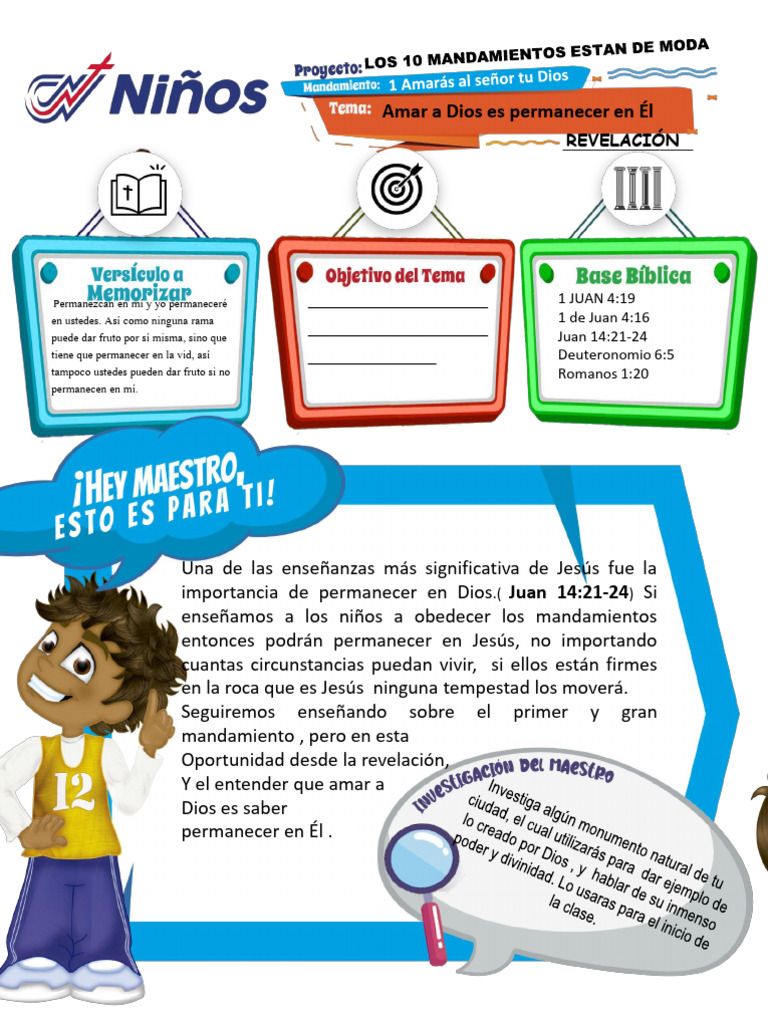 Amar a Dios: Permanecer en Él | PDF | Cristo (título) | Dios