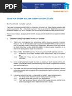 NHBRC Home Builders Registration Guide | PDF | Arbitration | Consumer ...