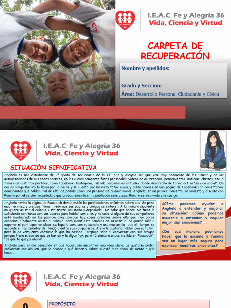 DPCC 1ro | PDF | Las emociones | Inteligencia emocional