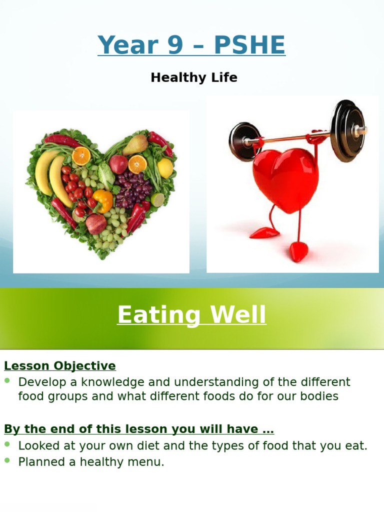 Healthy Eating-PSHE | PDF | Foods | Healthy Diet