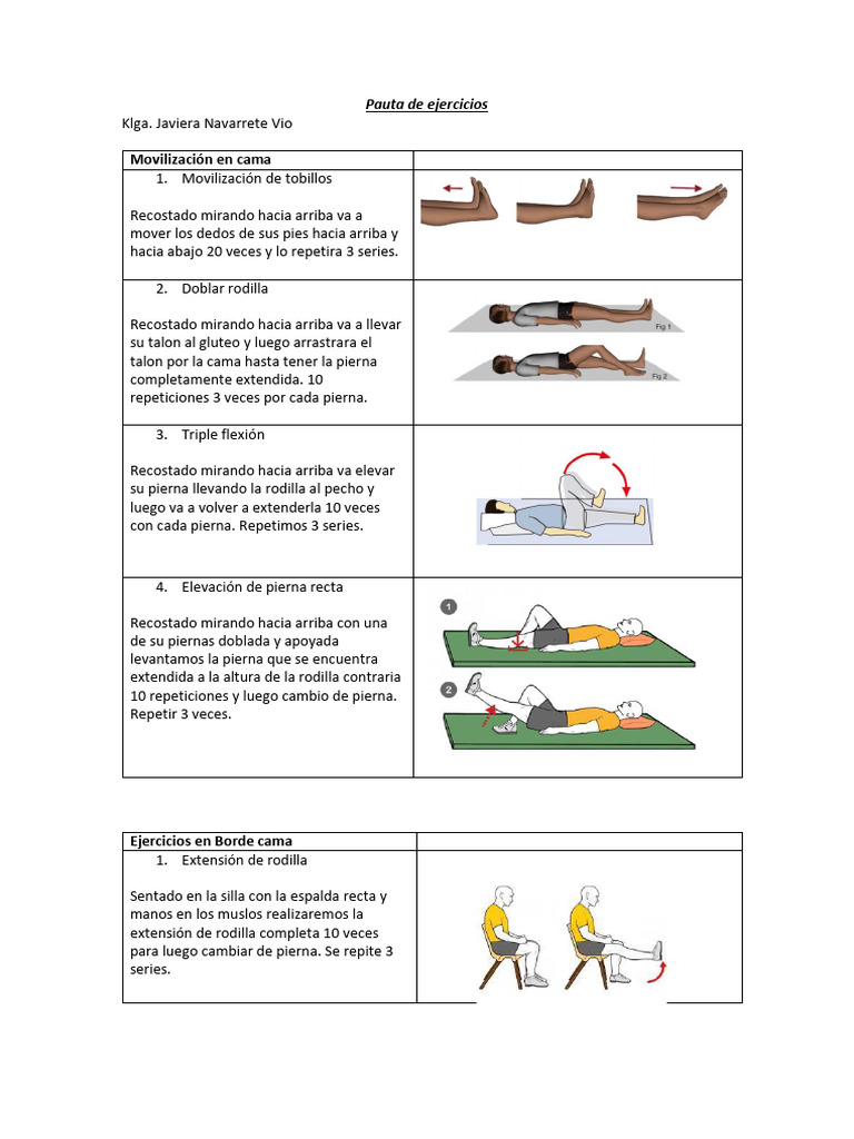 pauta ejercicio | PDF