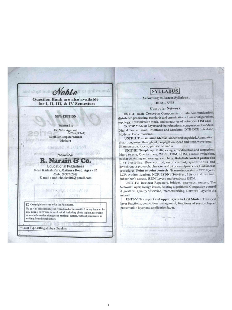 Computer Network Pdf