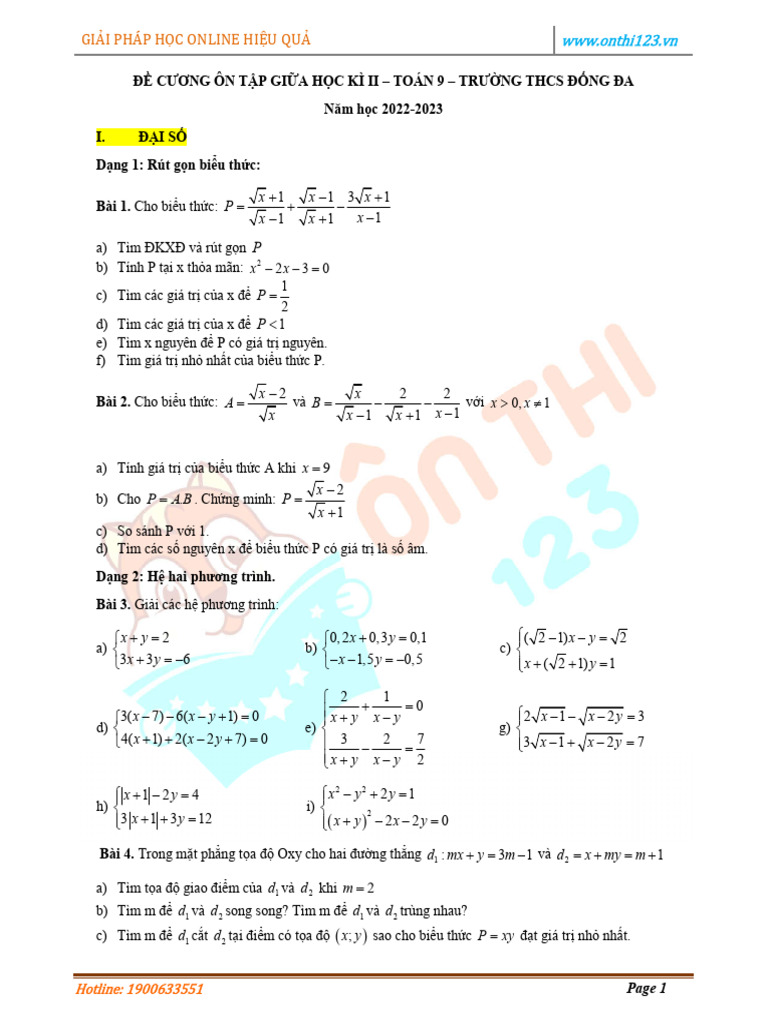 lop-9-de-cuong-ghk2-thcs-dong-da-22-23_3 | PDF