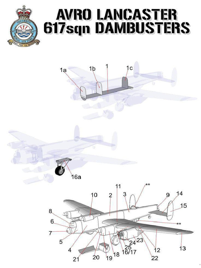 Avro 683 Lancaster 617sqn. | PDF