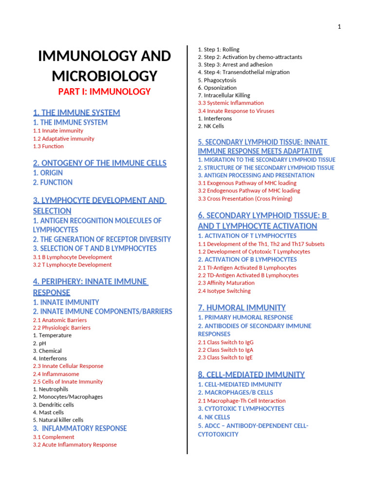 IMM AND MICRO | PDF | Immune System | Lymphocyte